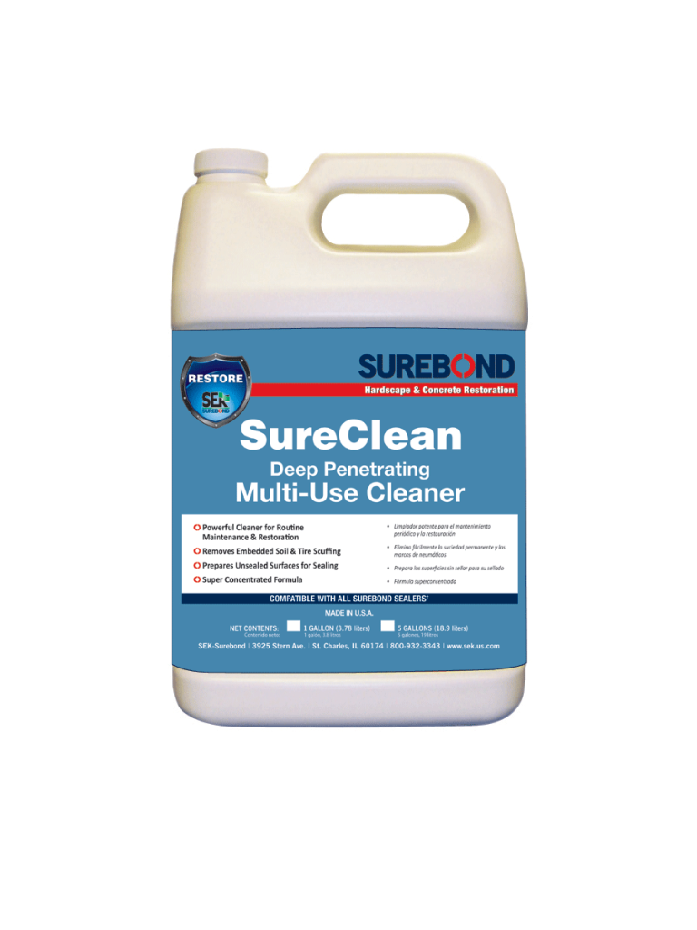 SureClean Multi-Use Cleaner 1 Gallon | Concrete Sealing Ratings